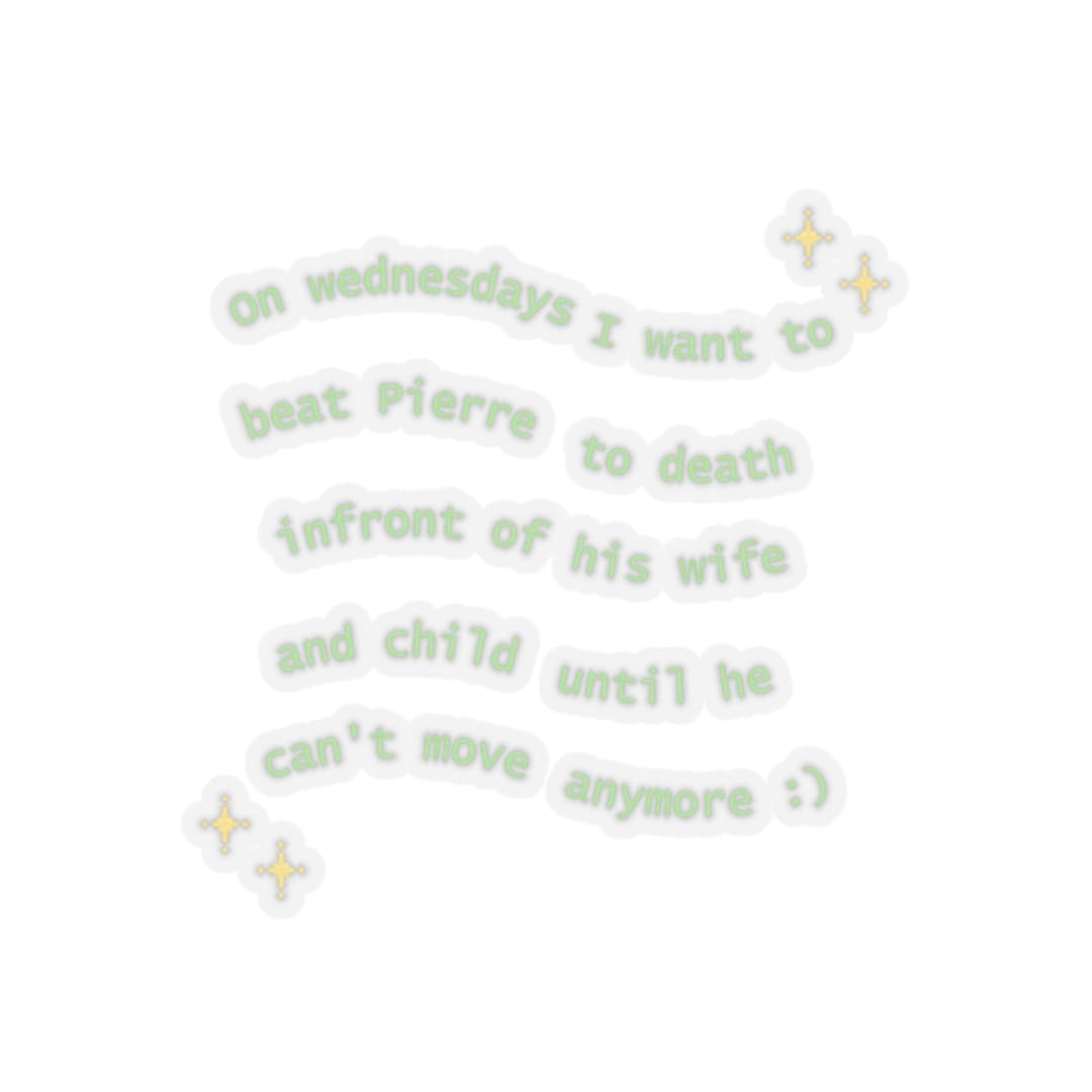 Stardew Valley Pierre Hate Stickers - Etsy