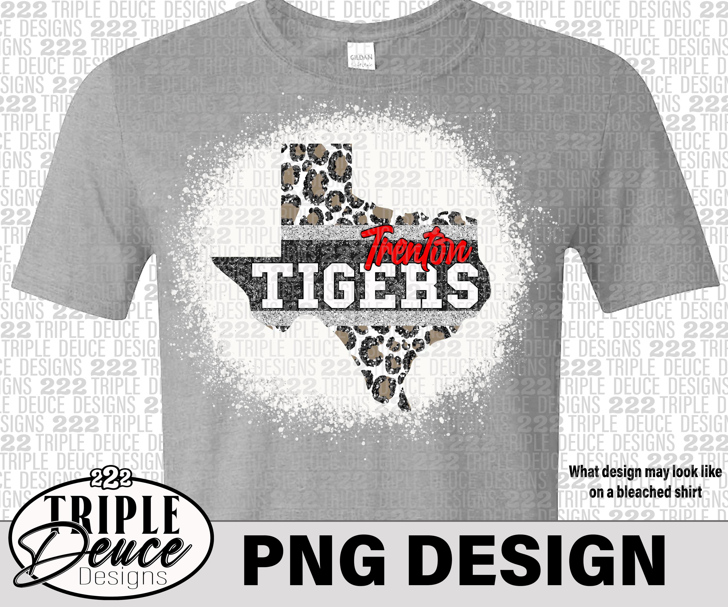Trenton Tigers 1 - Red - PNG Design - Etsy