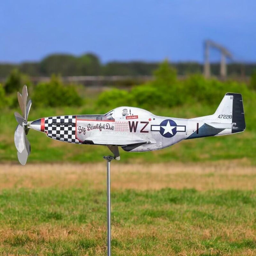Metal Aircraft Windmill Spinner Stainless Steel Wind Spinner for ...