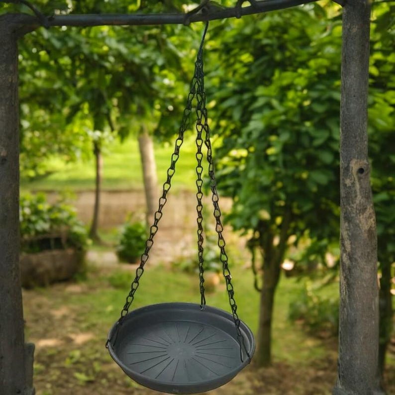 Elegant Gray Circular Garden Feeder Perfect Gift for Animal Lovers - Etsy