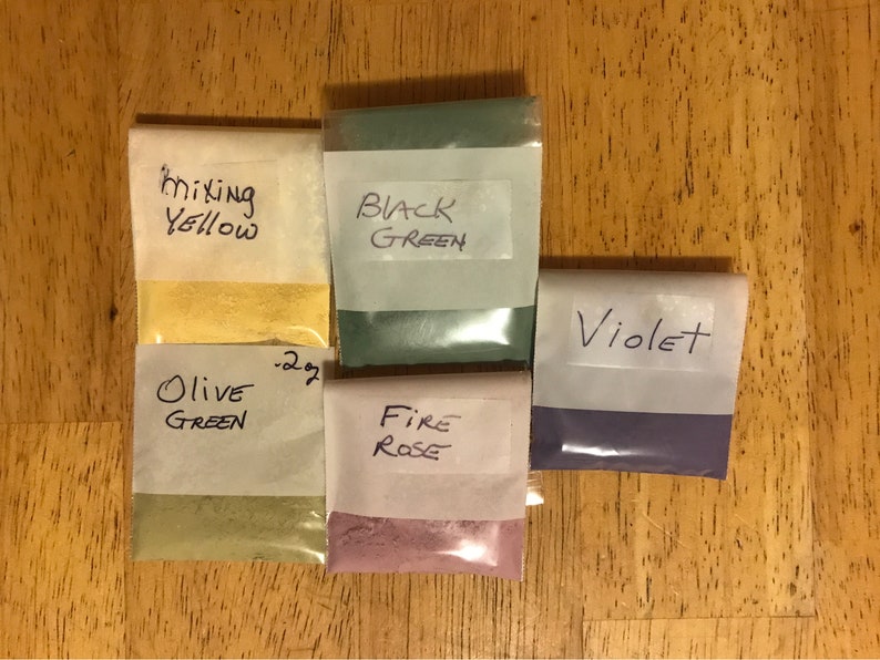 China Paint Packages, Porcelain Paint Supplies, Dry China Paint - Etsy