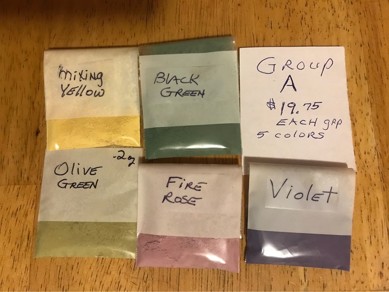 China Paint Packages, Porcelain Paint Supplies, Dry China Paint - Etsy