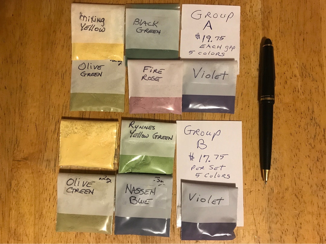 China Paint Packages, Porcelain Paint Supplies, Dry China Paint - Etsy