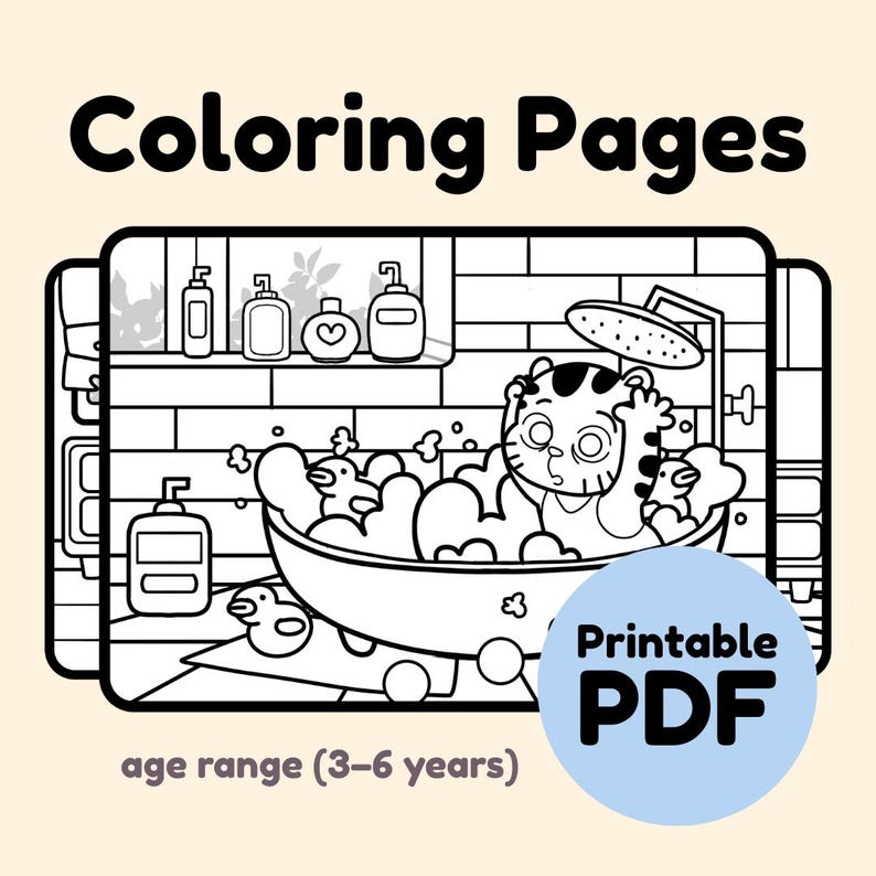 18 Sheets Islamic Coloring Book | Digital Downloads | Printable Sheets ...