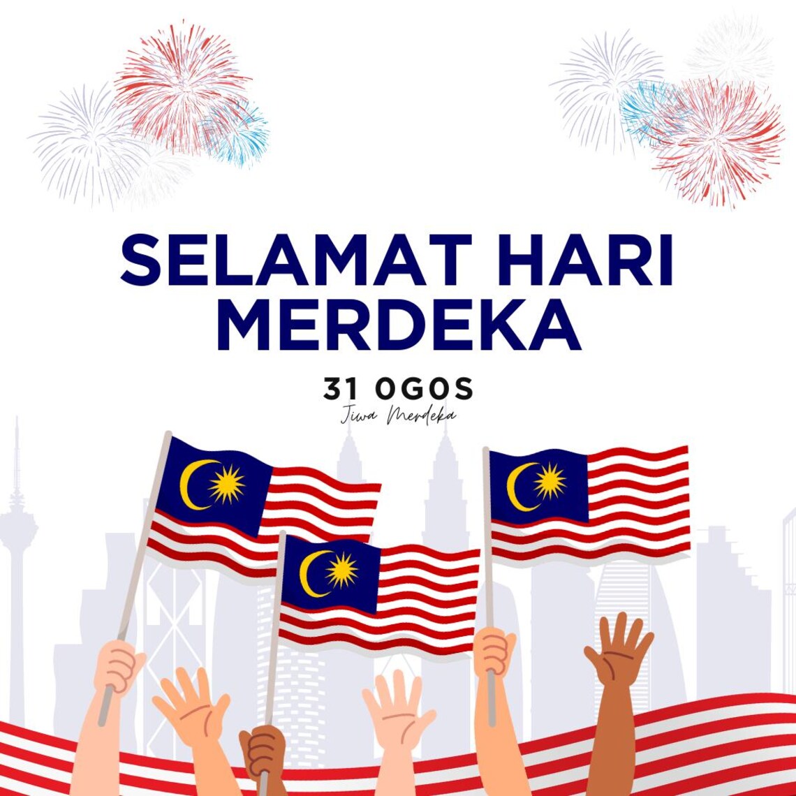 Merdeka Day Instagram Post - Etsy