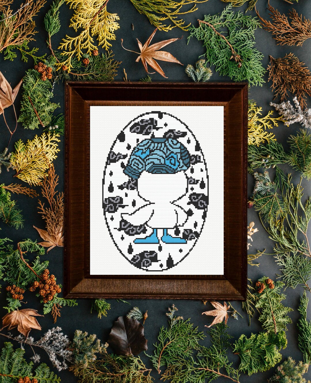 Quaxley Pokémon Cross Stitch Pattern PDF Japanese Art Style Pokémon ...