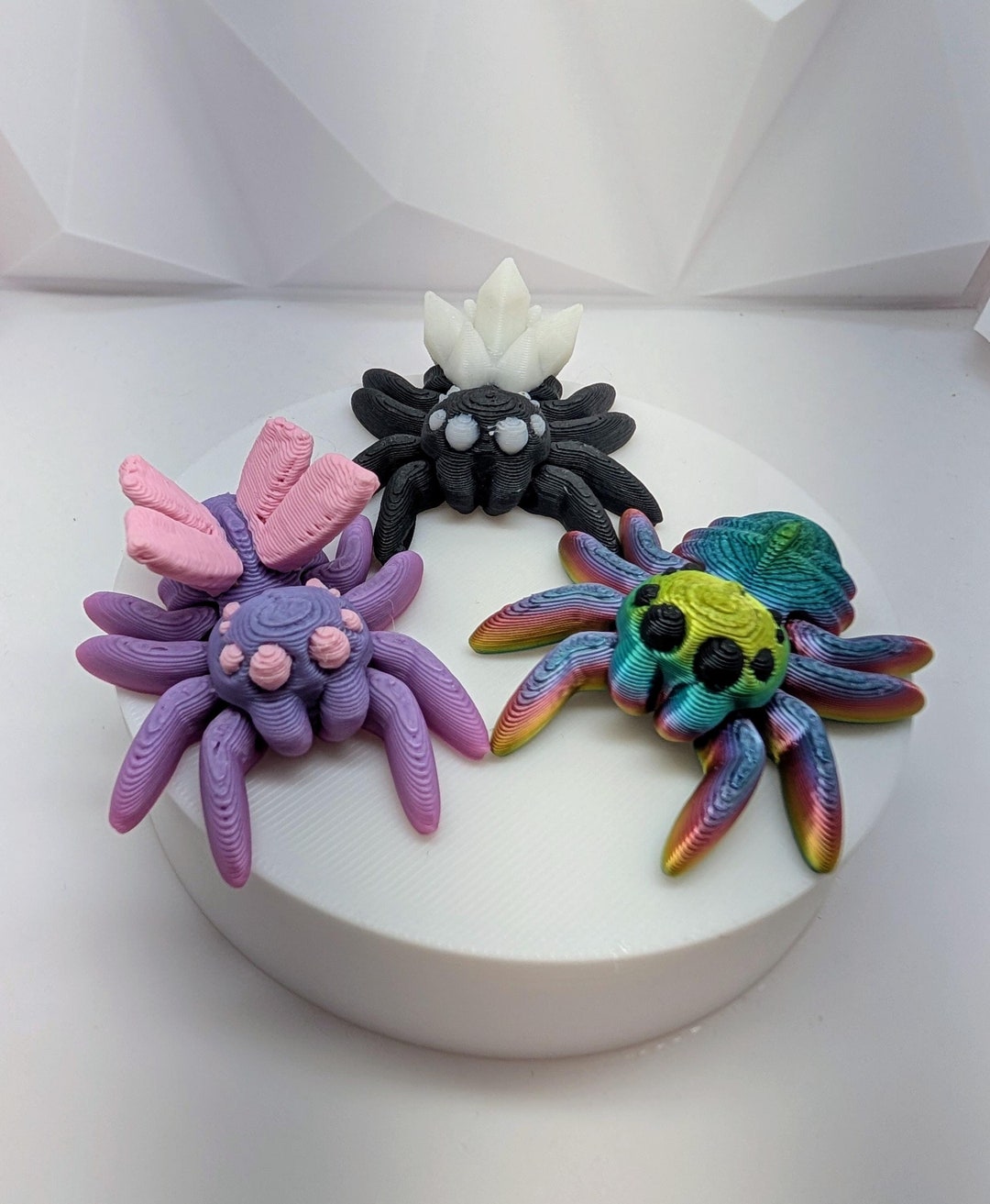 Small Spiders Articulated 3D Print 3 Versions! - Etsy