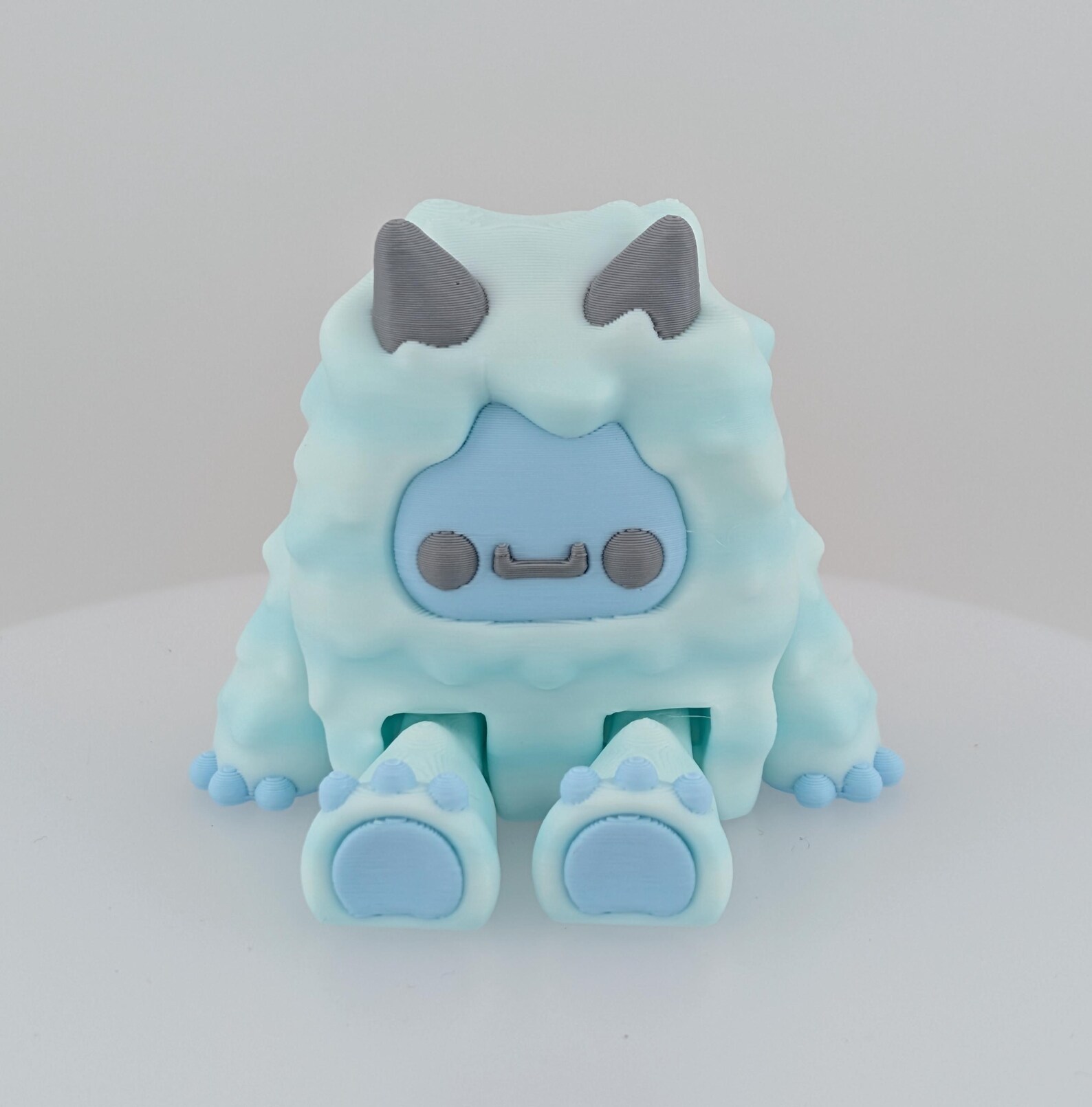 Yeti on a Shelf 3D Printed Articulated Toy Decoration - Etsy