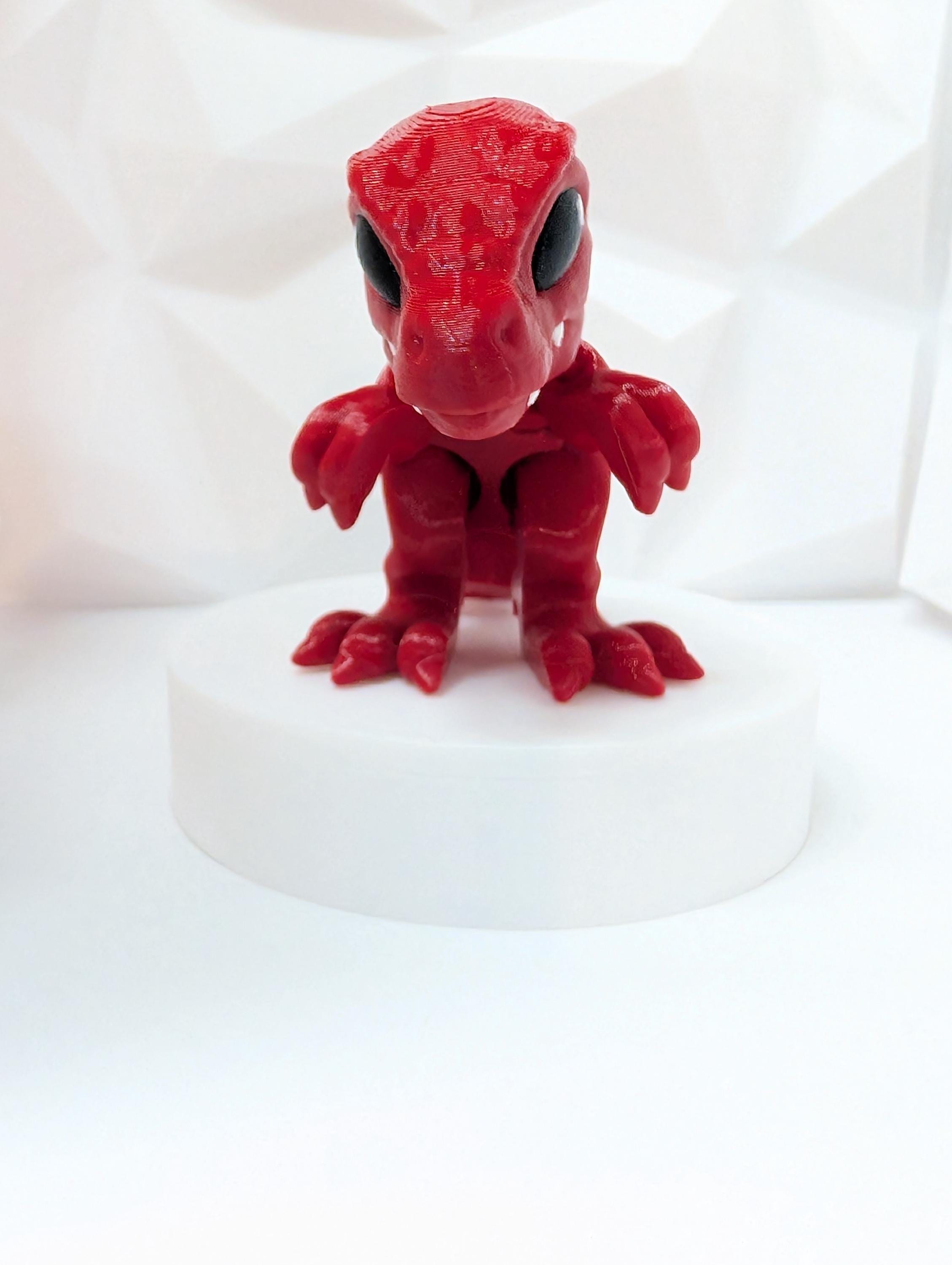 Baby T-rex Articulated 3D Print - Etsy