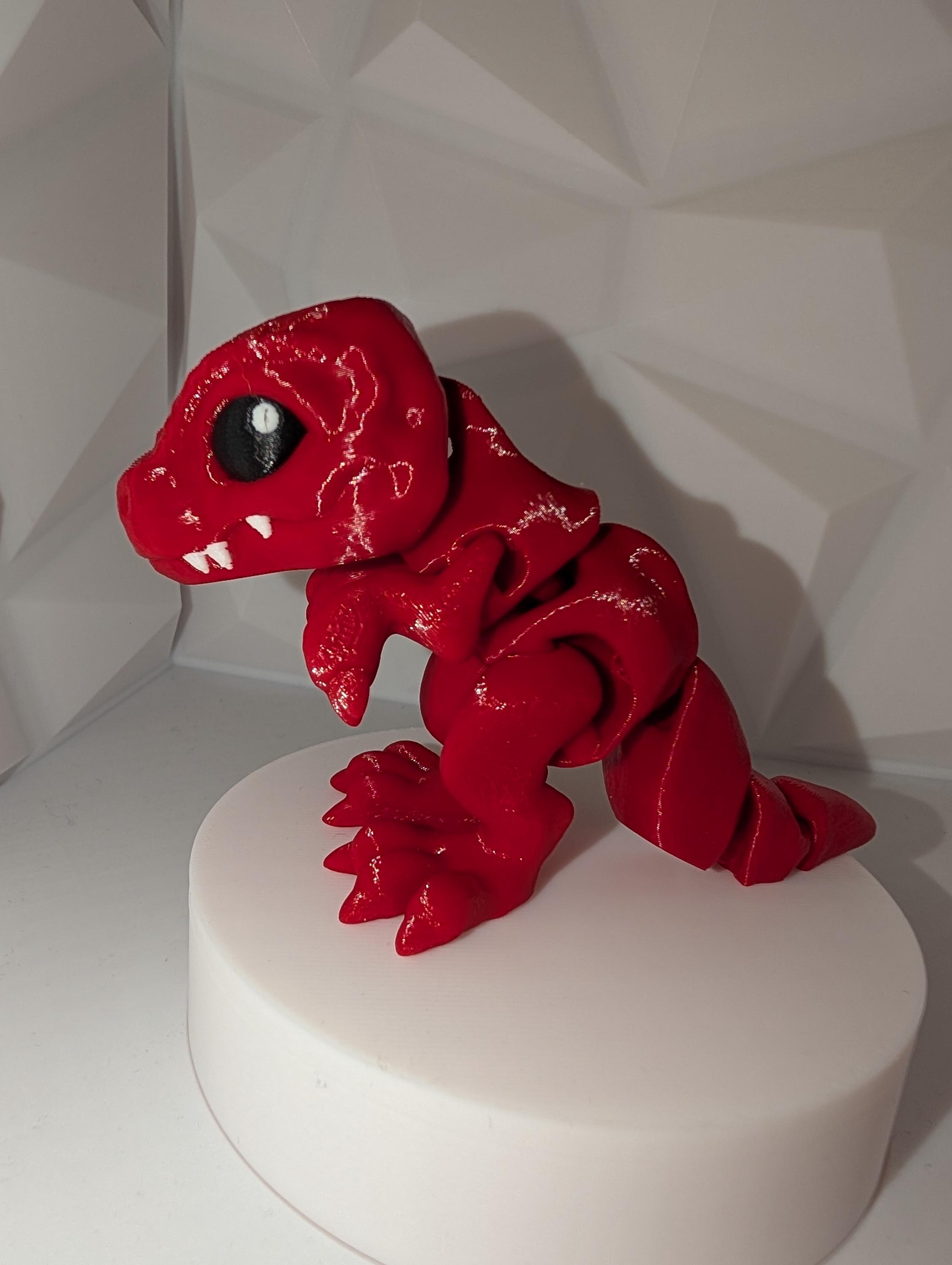 Baby T-rex Articulated 3D Print - Etsy