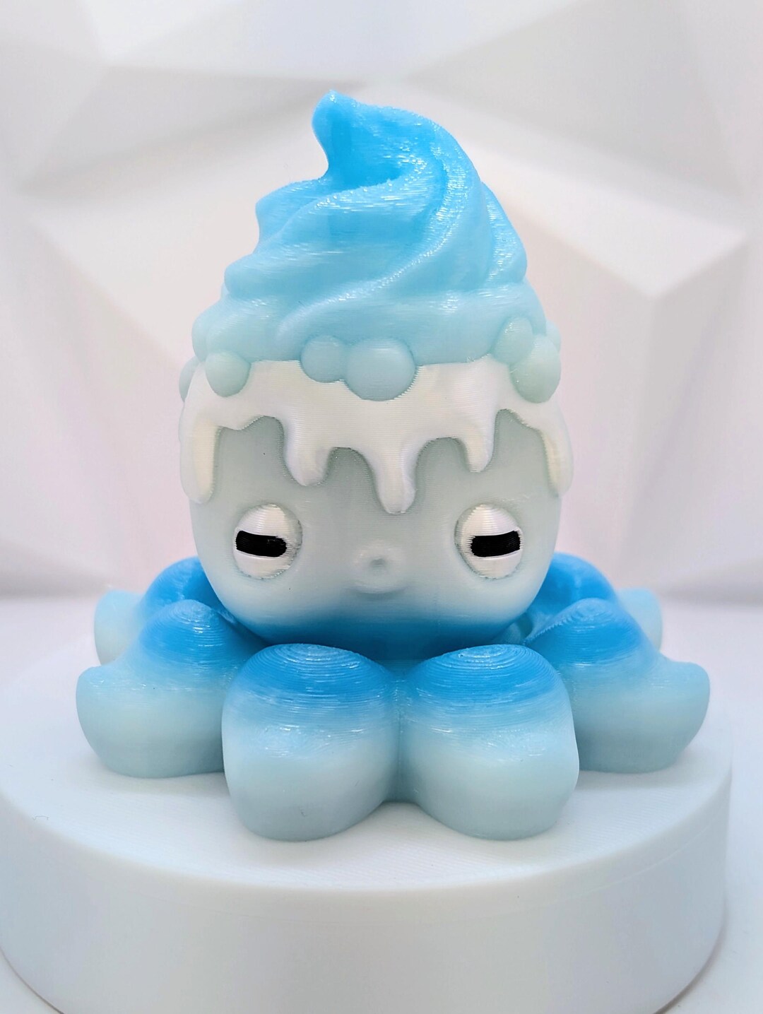 Puff the Octopus 3D Printed Spinning Sea Creature - Etsy