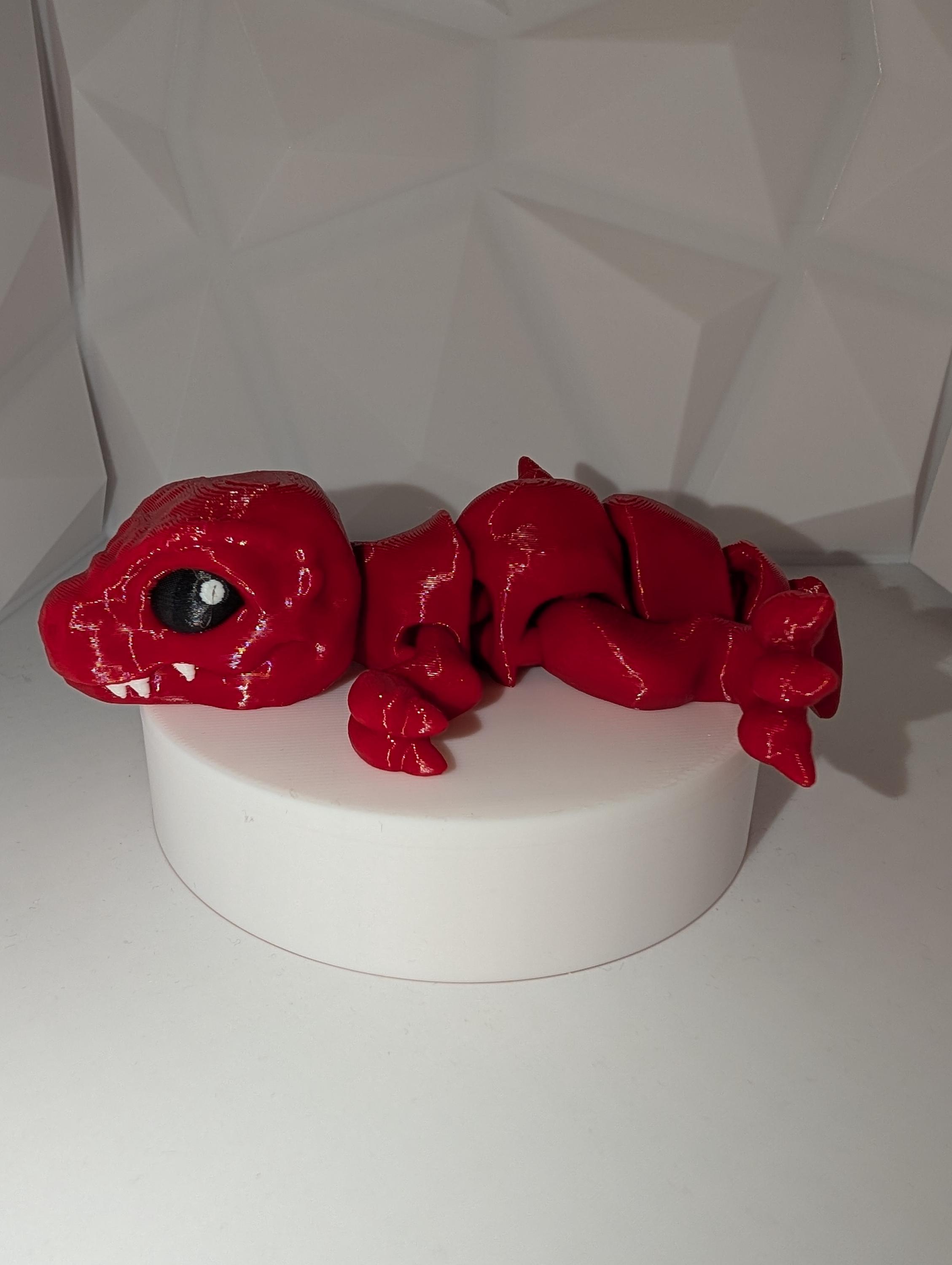 Baby T-rex Articulated 3D Print - Etsy