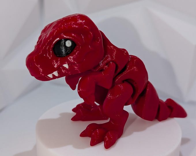 Baby T-rex Articulated 3D Print - Etsy