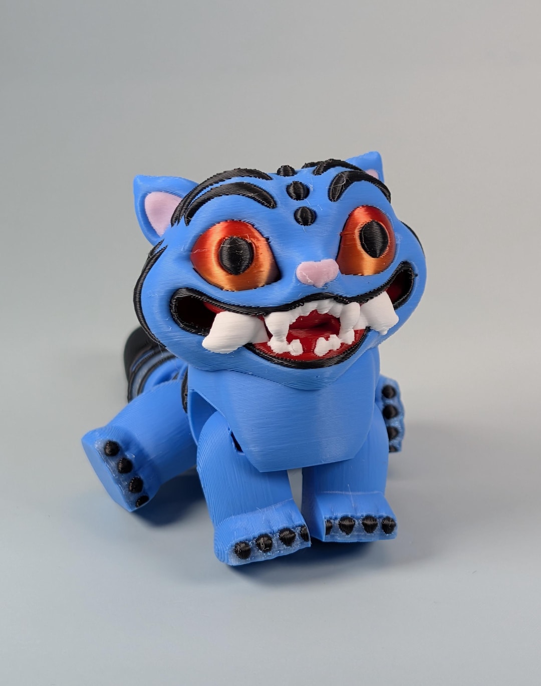 Derpy Tiger MINI: Kpop Demon Hunters Sits and Stands! Awesome Gift - Etsy