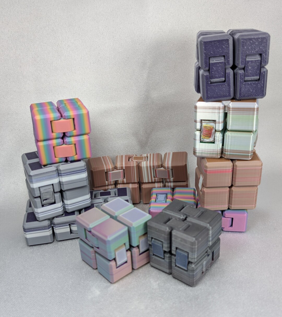 Infinity Cube 3D Printed Fidget - Etsy