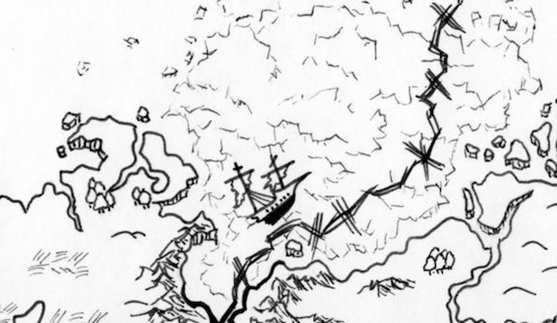 The Dragon Prince Fantasy Map (digital Image) - Etsy