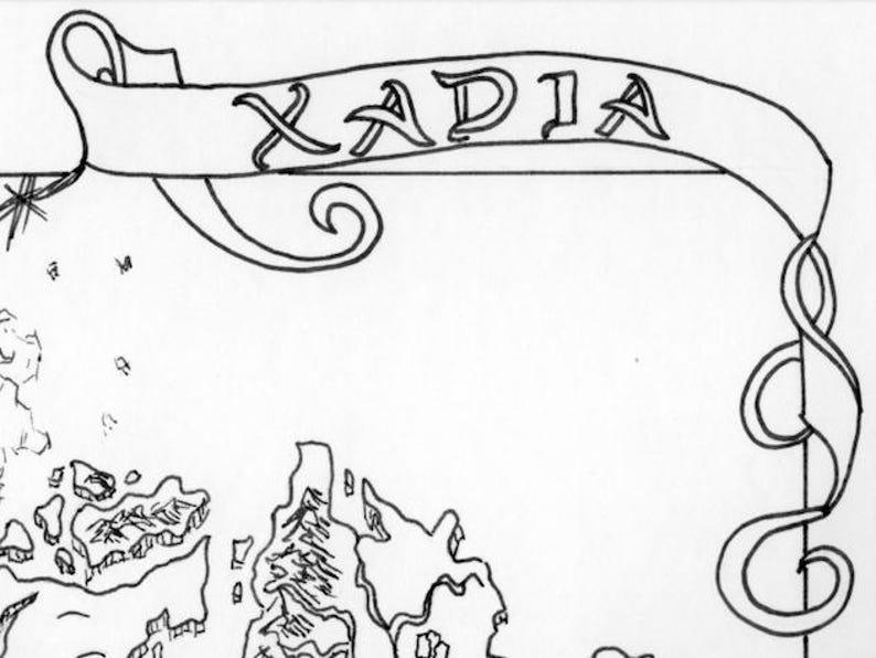 The Dragon Prince Fantasy Map (digital Image) - Etsy