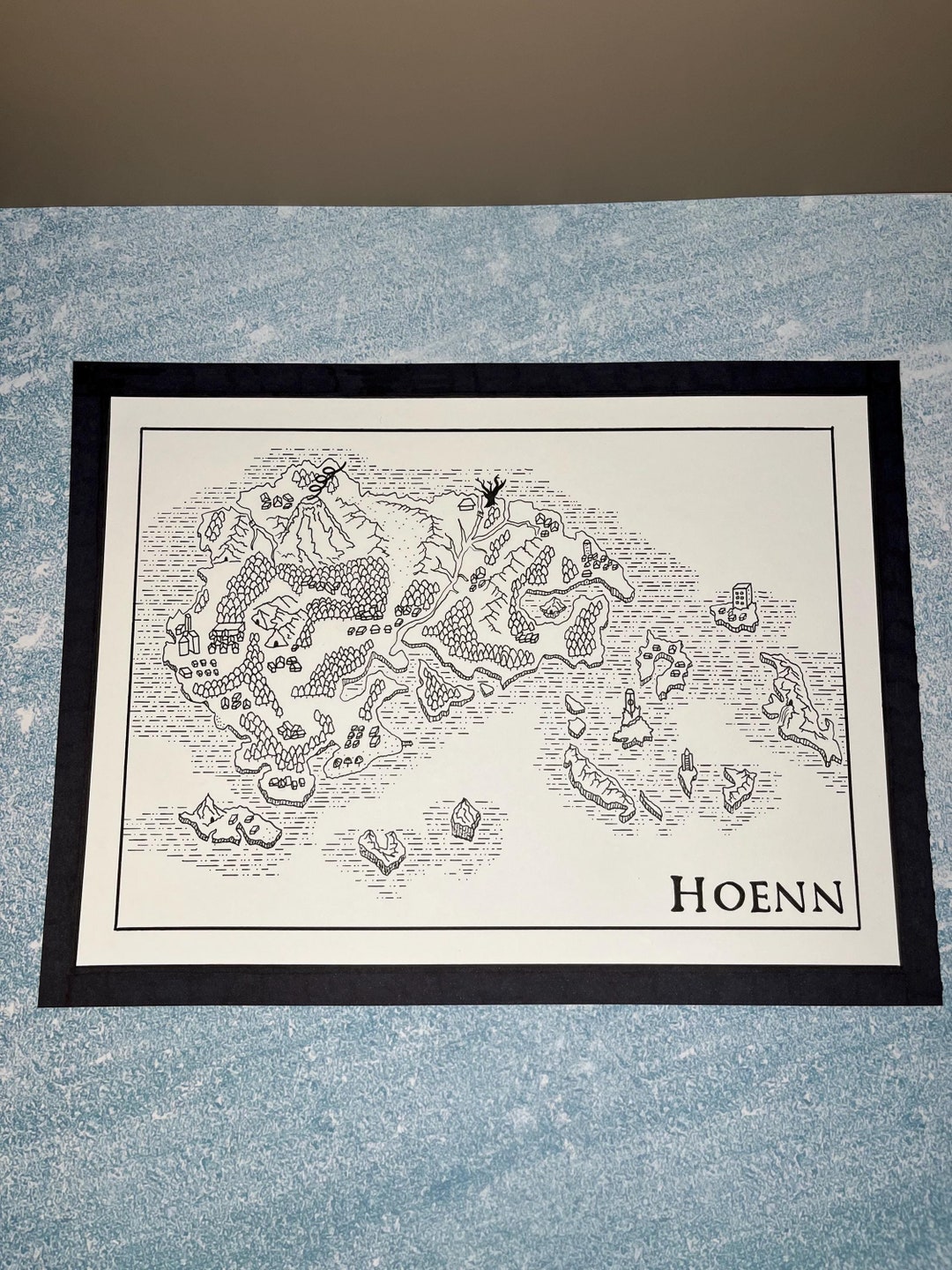 Pokemon Hoenn Fantasy Map (digital Download) - Etsy