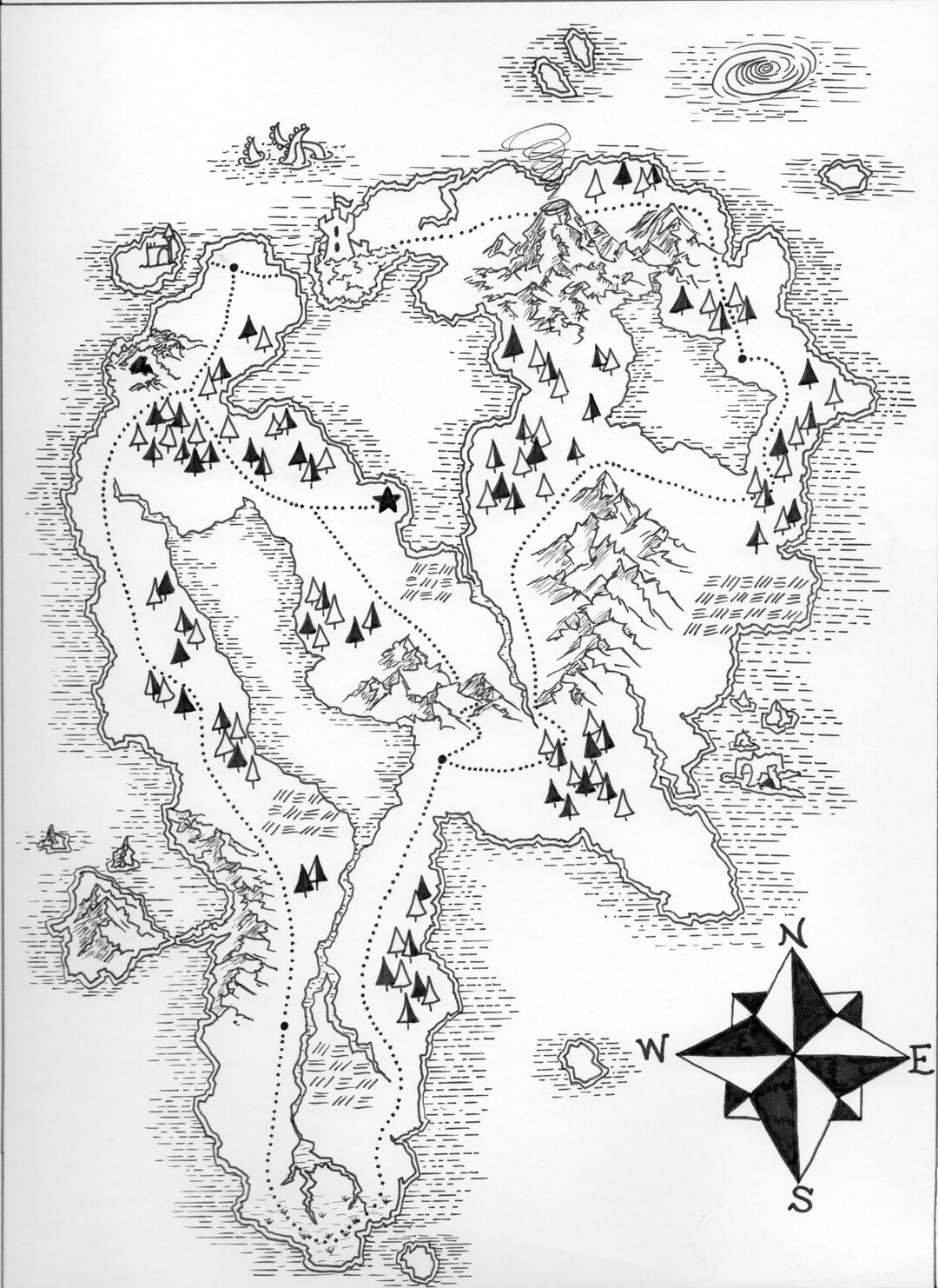 Fantasy Map for D&D (digital Image) - Etsy