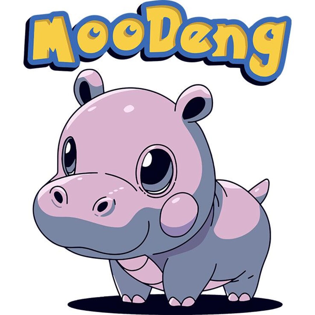 Moodeng Moomon Png - Etsy