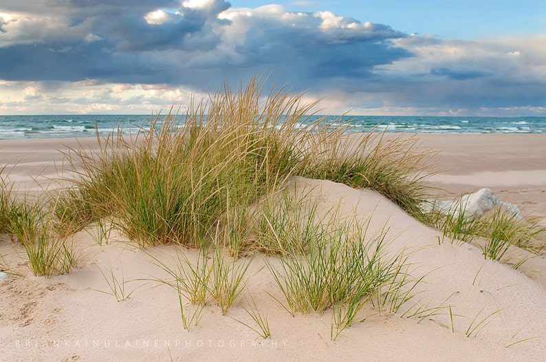 Manistee Beach View Michigan Photography - Etsy