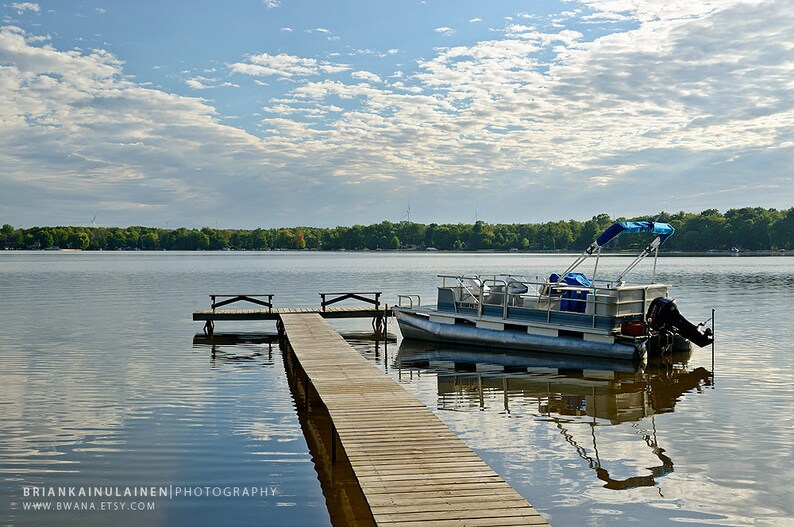 Bass Lake Bliss Pentwater Michigan Photography - Etsy