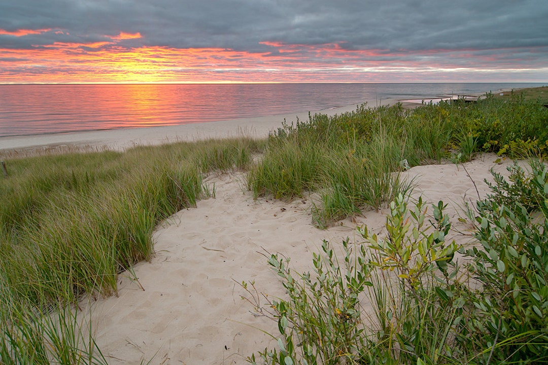Lake Michigan at Stony Lake Michigan Photography - Etsy