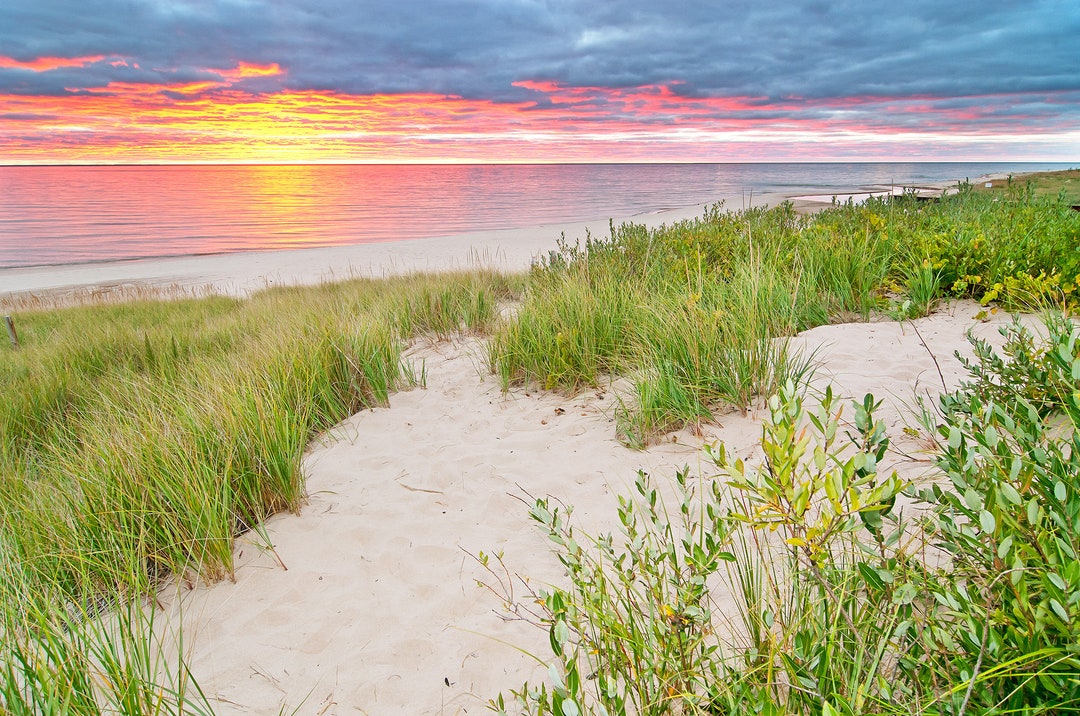Lake Michigan at Stony Lake Michigan Photography - Etsy