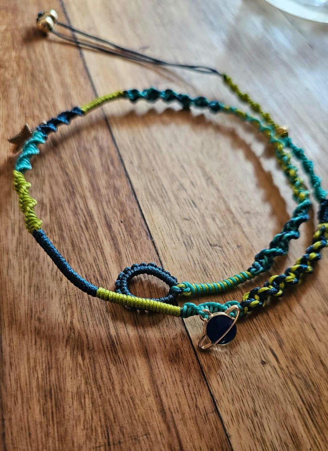 Boho Macrame Hair Wrap Galaxy - Etsy