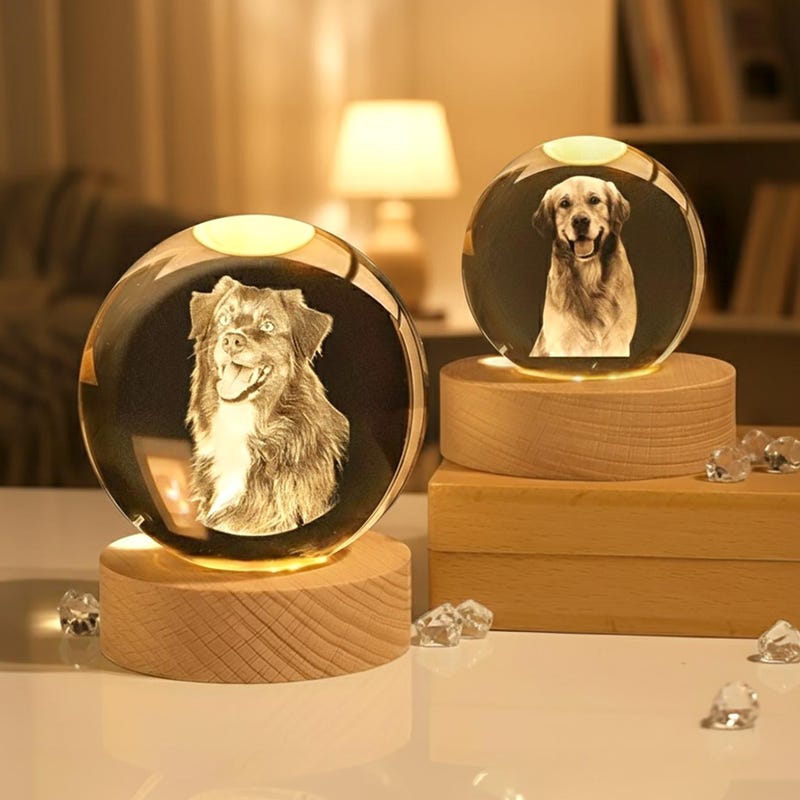 Glass Night Light - Etsy