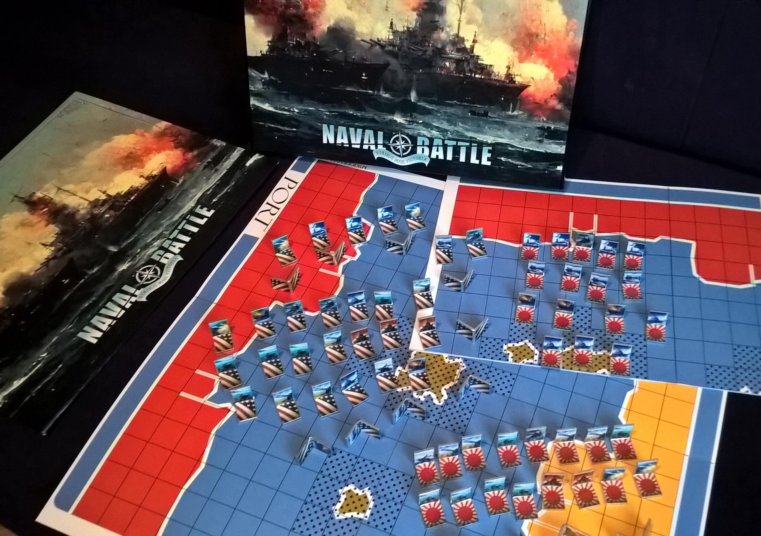 Naval Battle Board Game - Etsy