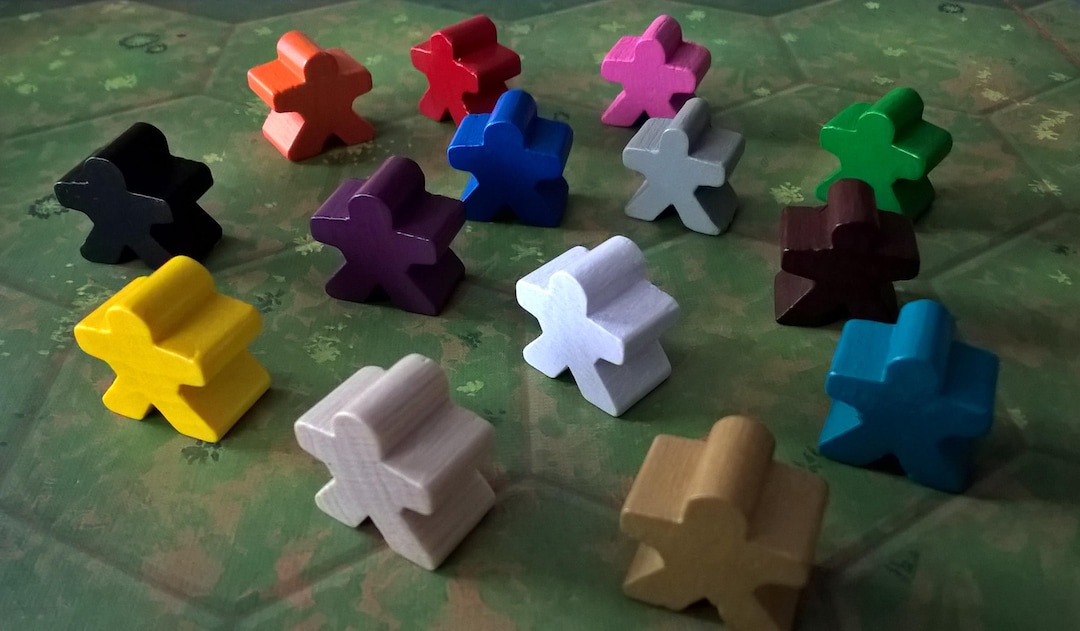 Wooden Meeples | 16x16x10mm - Etsy