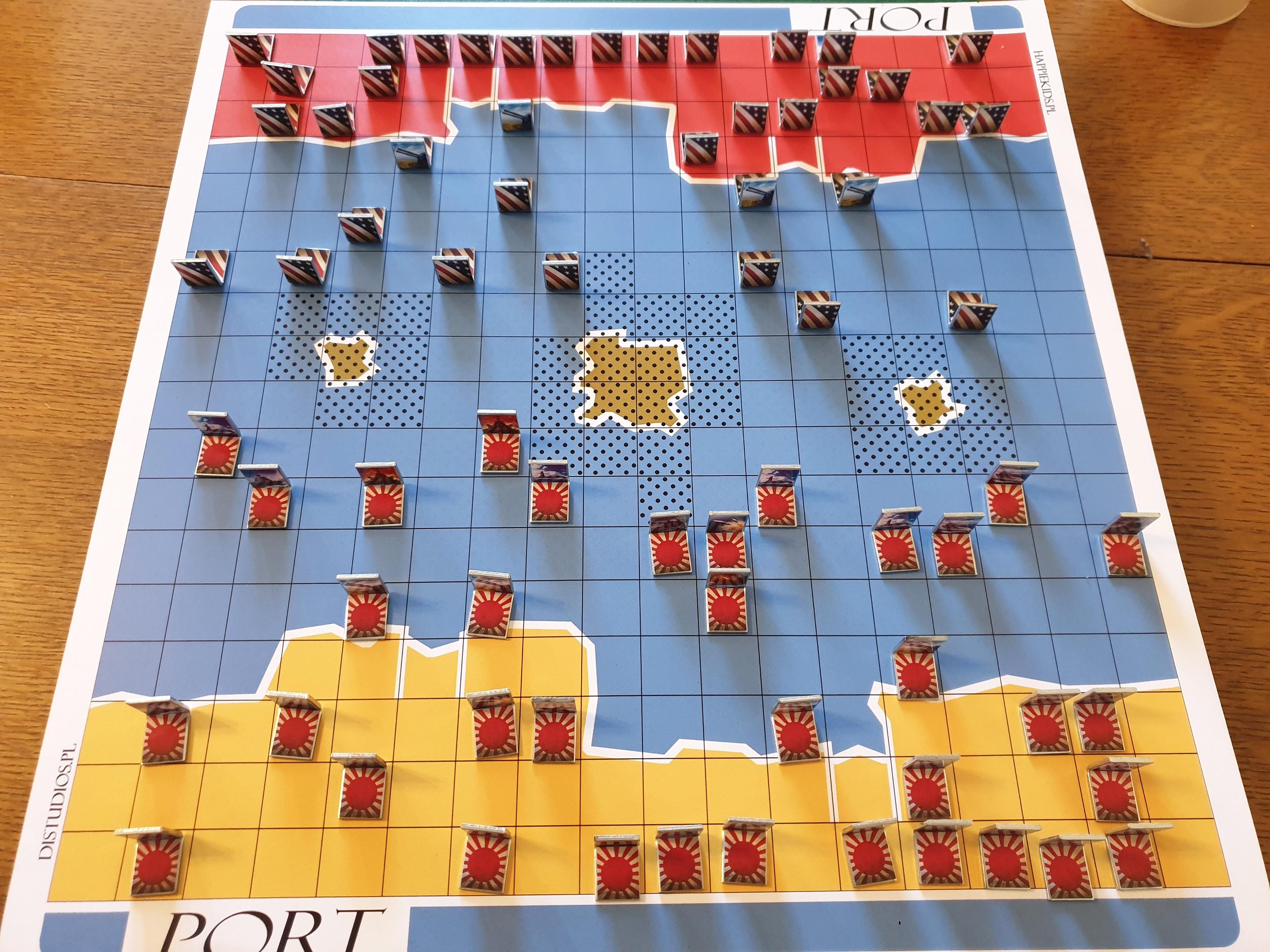 Naval Battle Board Game - Etsy