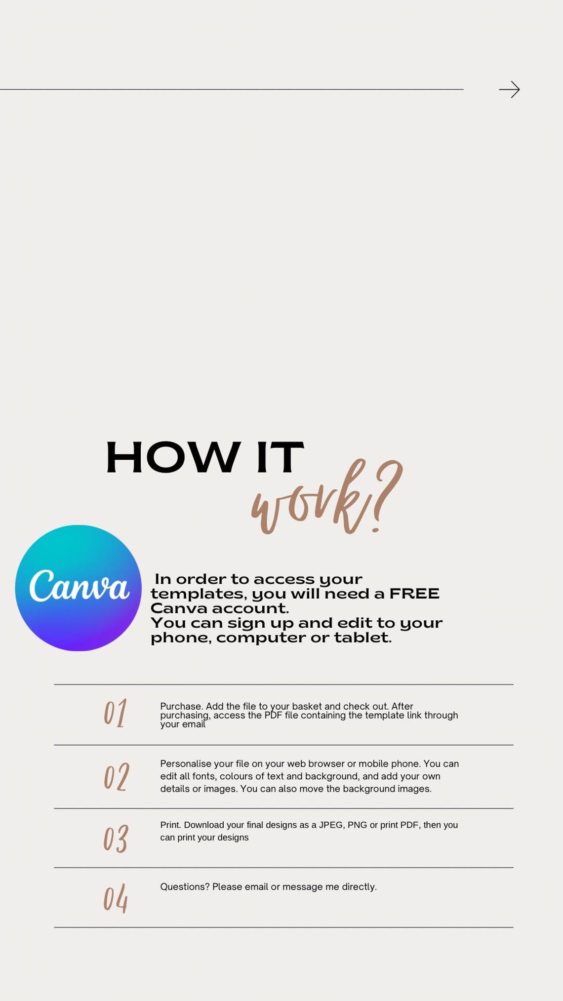 Editable Wildflower Birthday Invitation Template. 1st 2nd 3rd , Girl ...