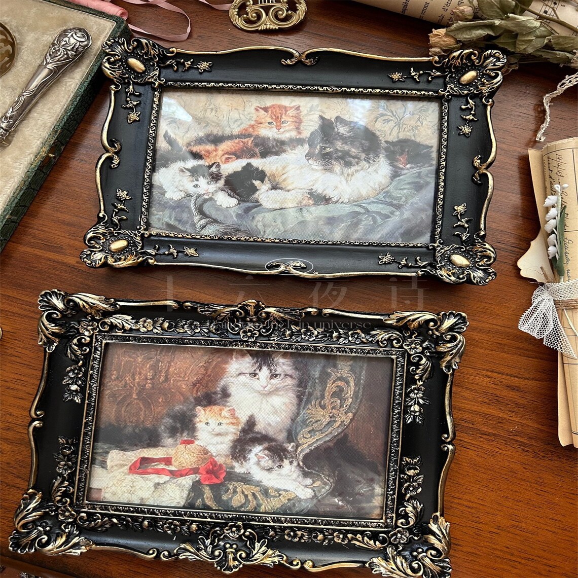 Vintage Iron Photo Frame Timeless Elegance Antique Iron Picture Frame ...