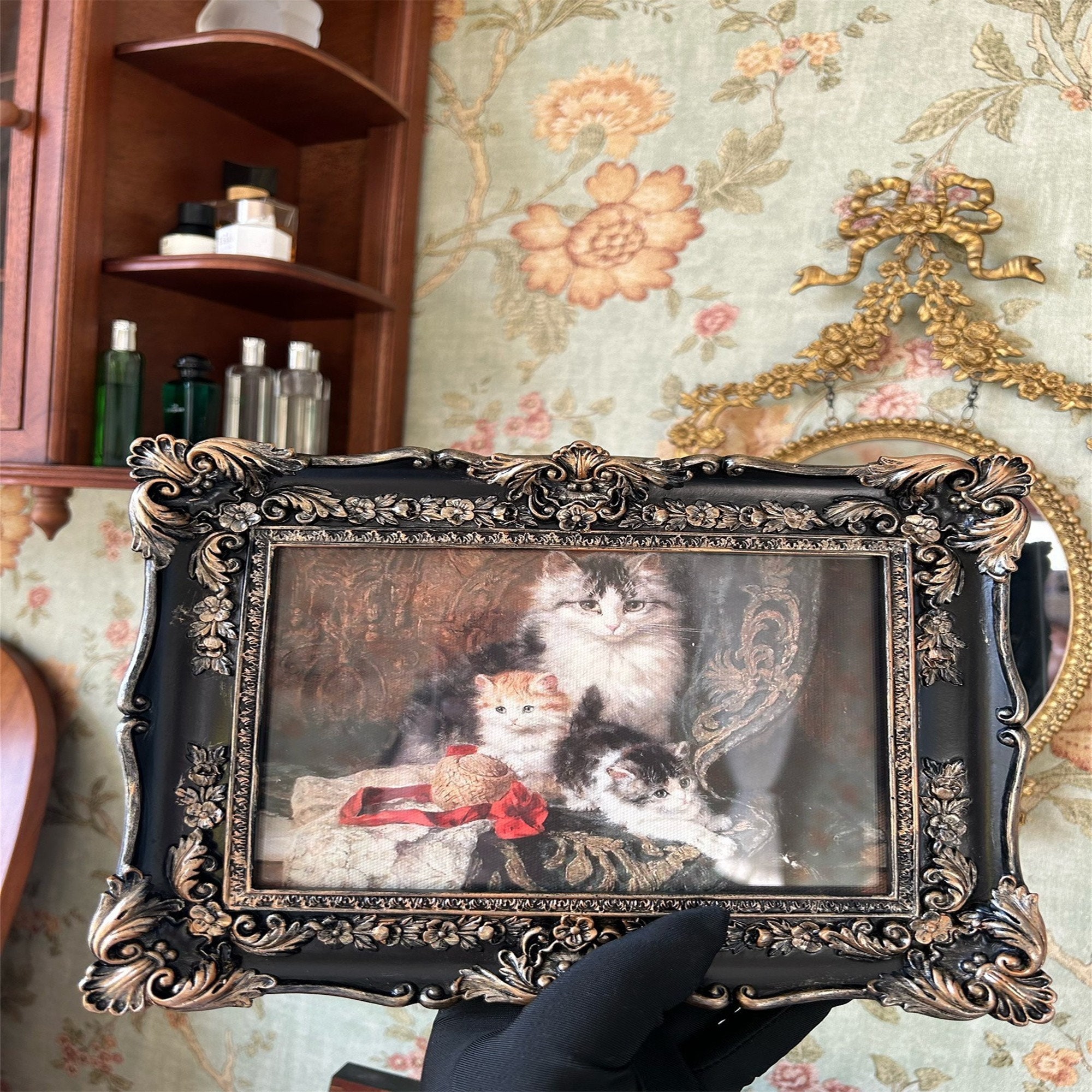 Vintage Iron Photo Frame Timeless Elegance Antique Iron Picture Frame ...