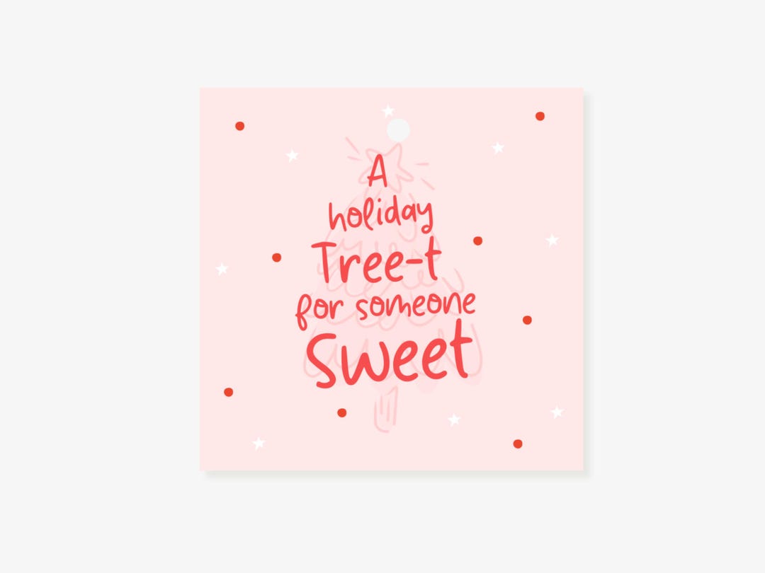Christmas Class Gift Tag | Secret Santa Tag | Holiday Roommate Gift ...