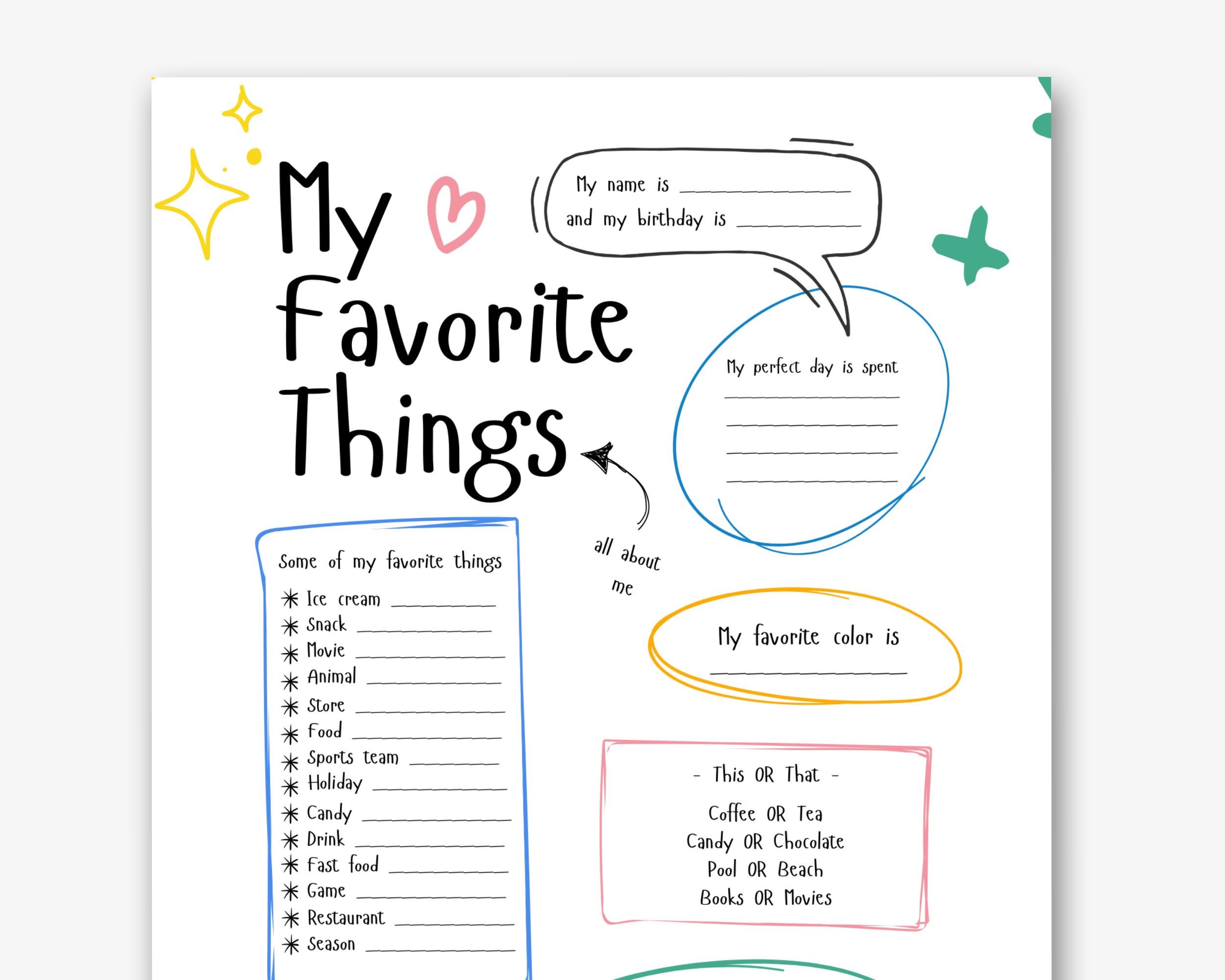 Team Building Get to Know Me Questionnaire Printable – Perfect for ...