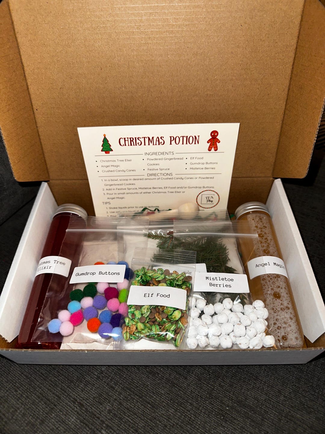 Christmas Potion Kit, Potion Making Kit, Potion Kit Kids, Sensory Play ...