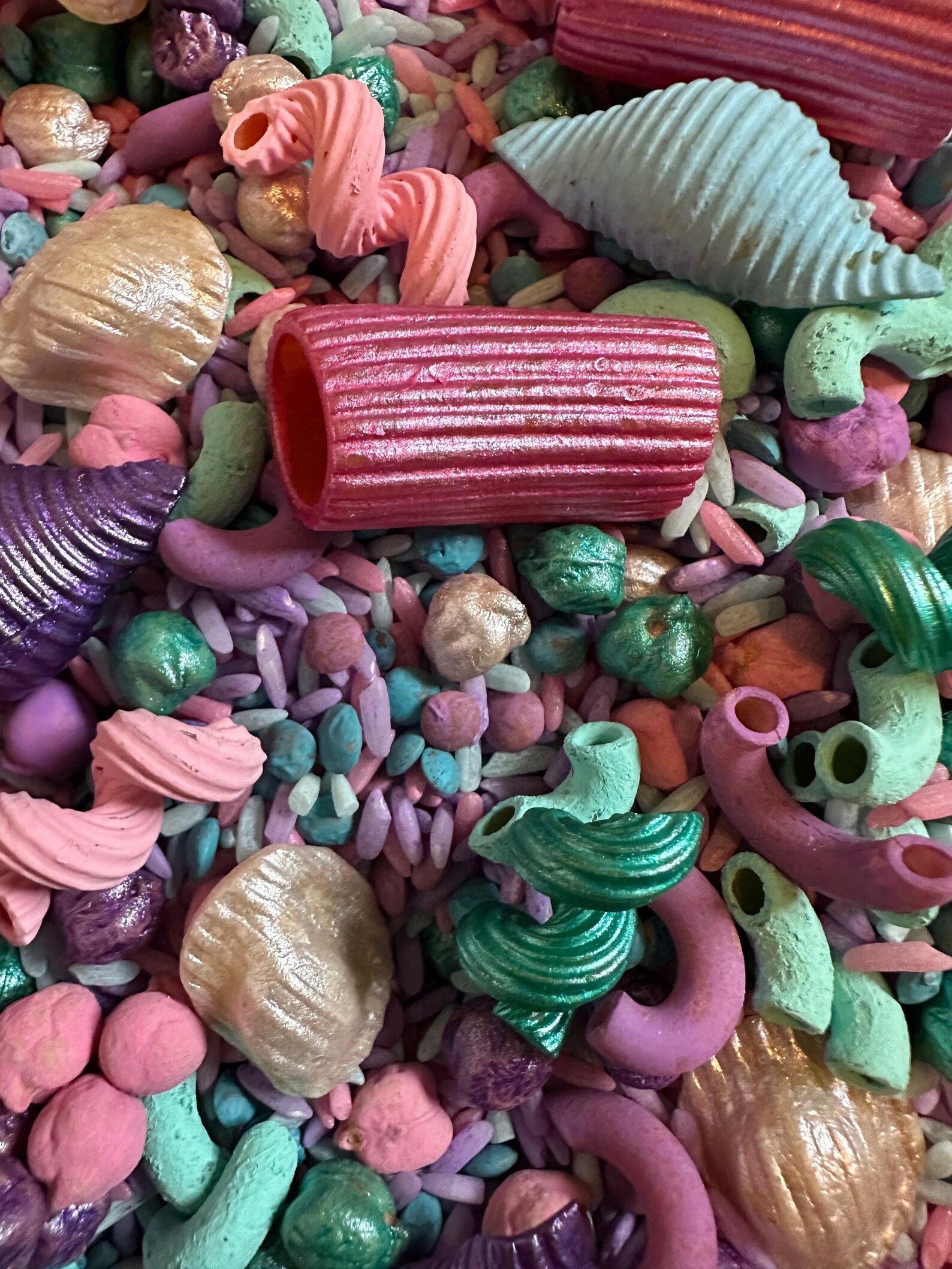 Mermaid Sensory Fill, Mud Kitchen Kit, Mermaid Rice Pasta Chickpeas ...