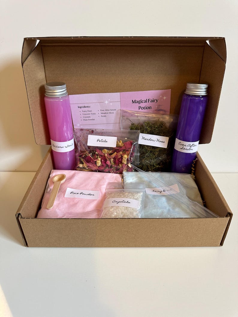 Potion Kit, Potion Making Kit, Potion Kit Kids, Sensory Play, Natural ...