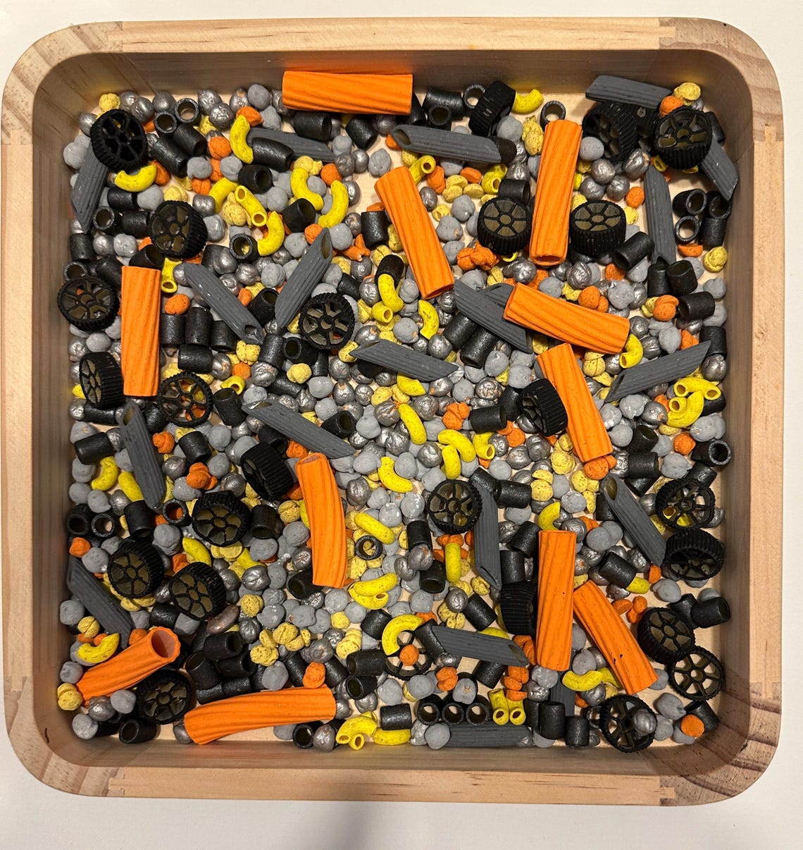 Construction Sensory Fill, Mud Kitchen Kit, Construction Rice Pasta ...