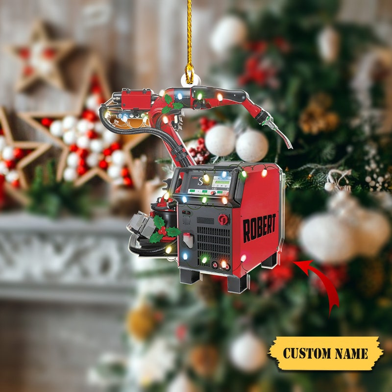 Robot Ornament - Etsy