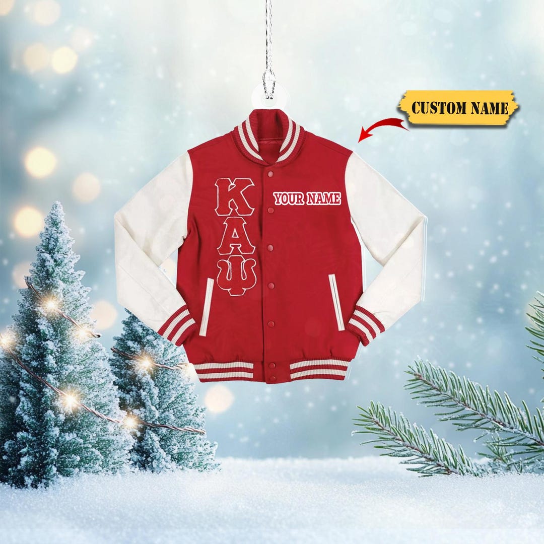 Personalized Kappa Alpha Psi Christmas Ornaments 2D, Psi Clothing Xmas ...