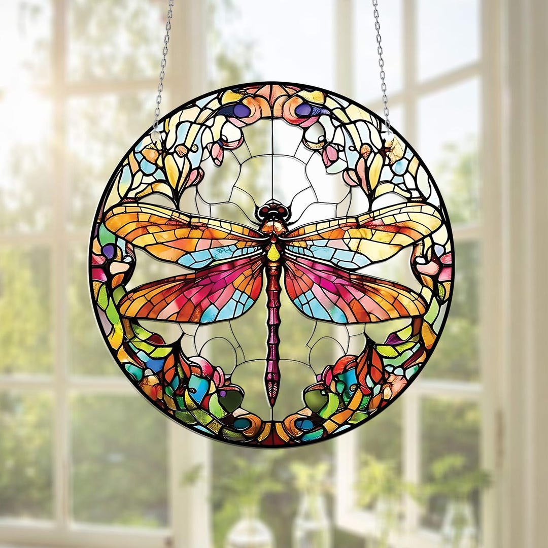 Dragonfly Acrylic Hanging Sign, Dragonfly Gift, Dragonfly Decor ...