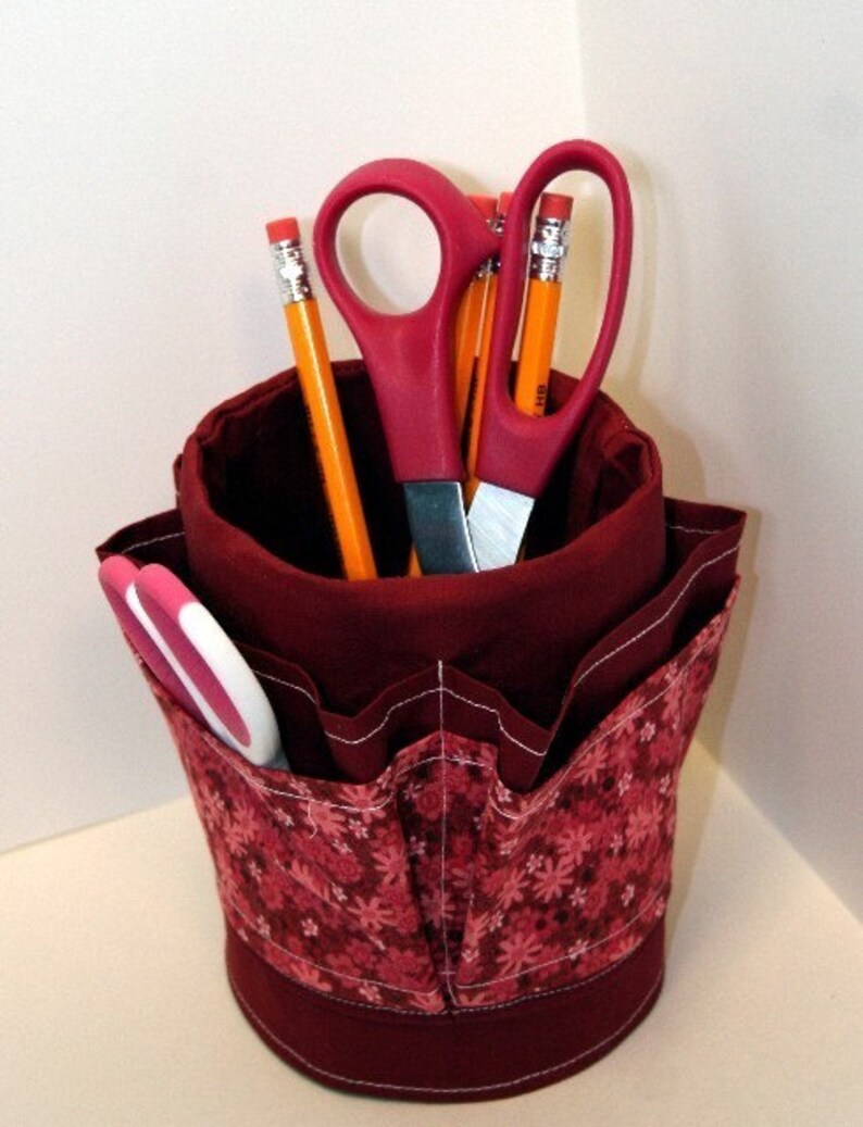 Organizer Cover for Small Coffee Cans Pdf Sewing Pattern | Etsy