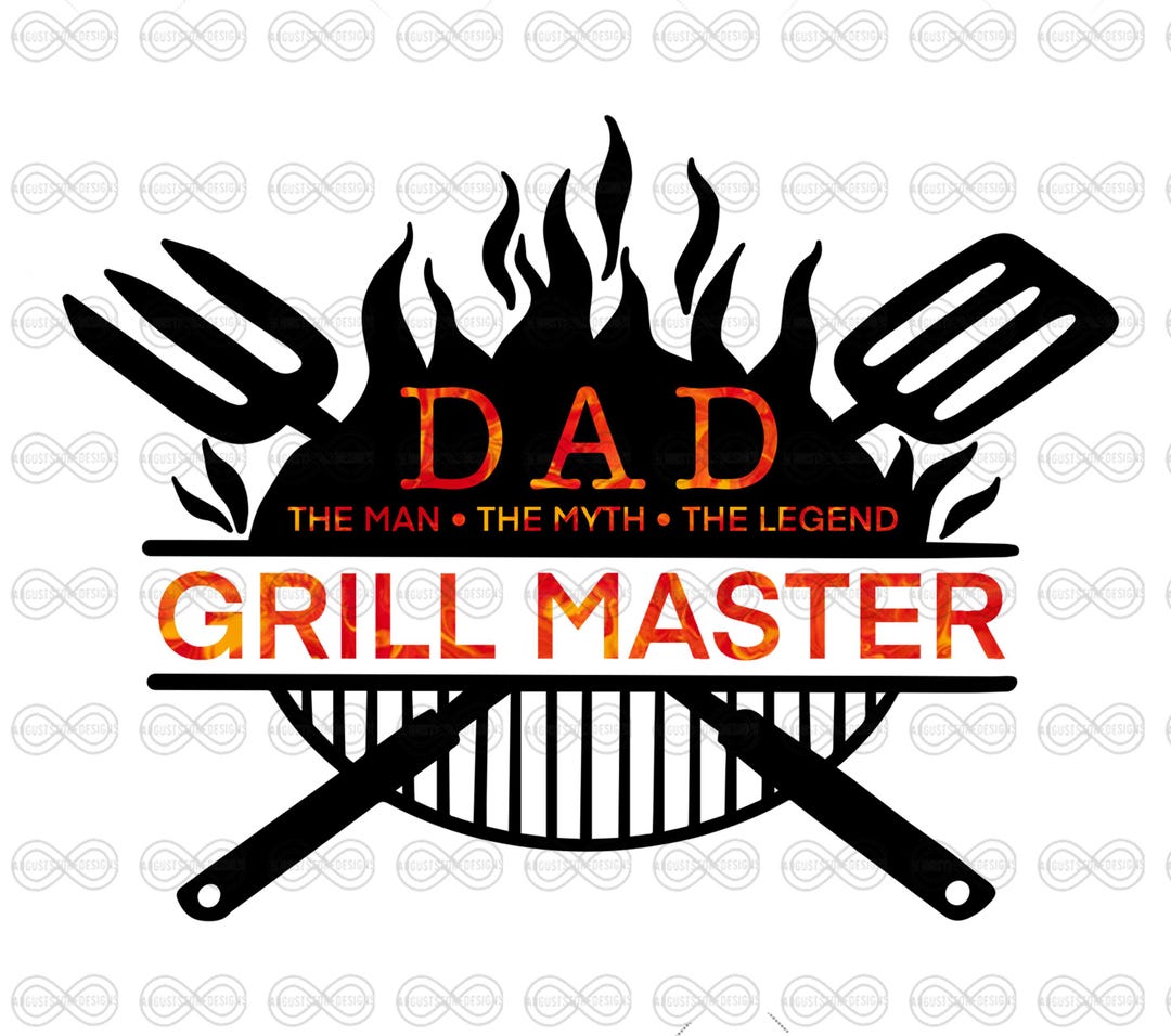 Grill Master Dad Png, Father's Day Png, Bbq Dad PNG, American Dad Png ...