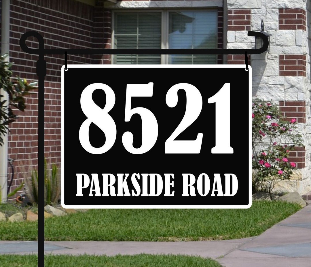 Address Sign, Street Number, Directional Sign, House Number, Street ...