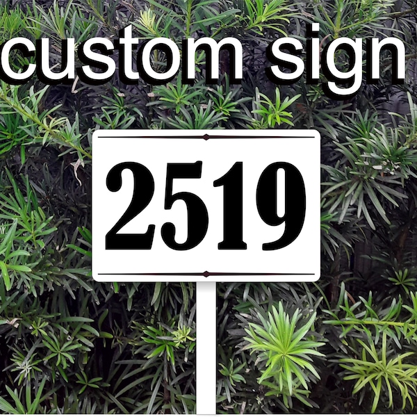Street Address Numbers - Etsy
