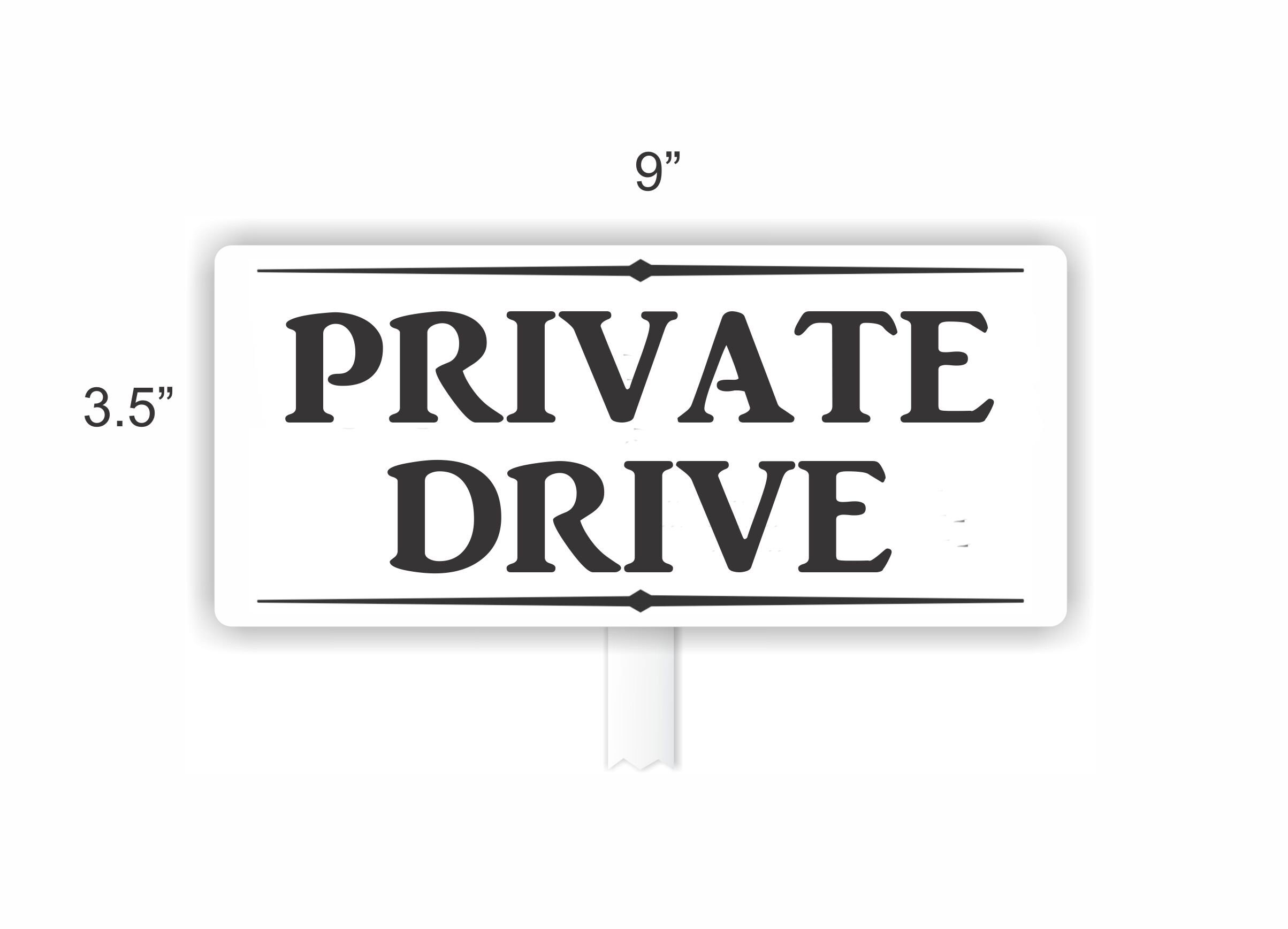 Private Drive Sign for Entry Private Entrance Sign. Do Not - Etsy